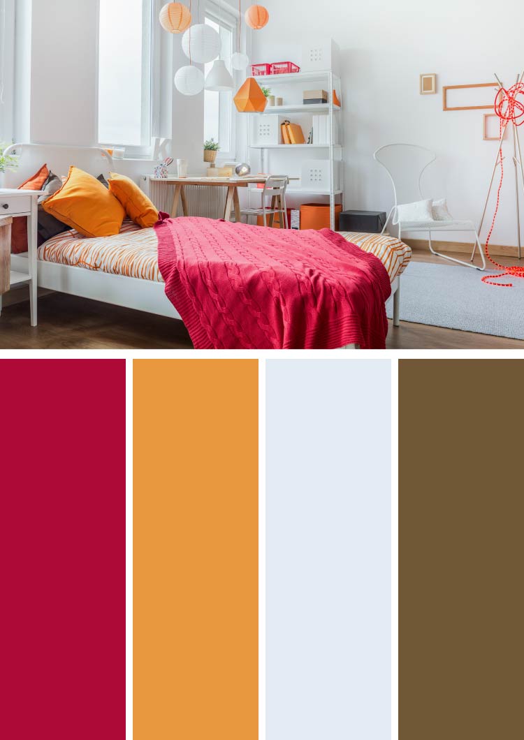 HOME & GARDEN: 40 combinaisons de couleurs pour décorer chez soi