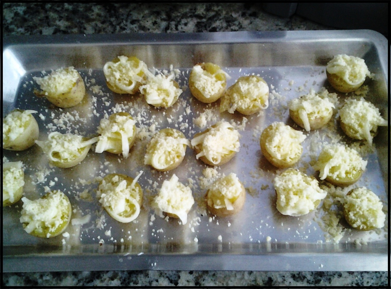 Minibatata recheada (aperitivo)