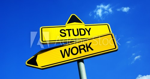 life: WORK VS STUDY