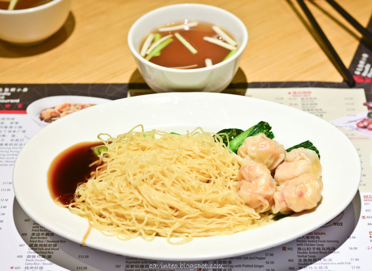 Entree Kibbles: Noodle Place Restaurant (華苑面粥小廚) @ Orchard Gateway ...