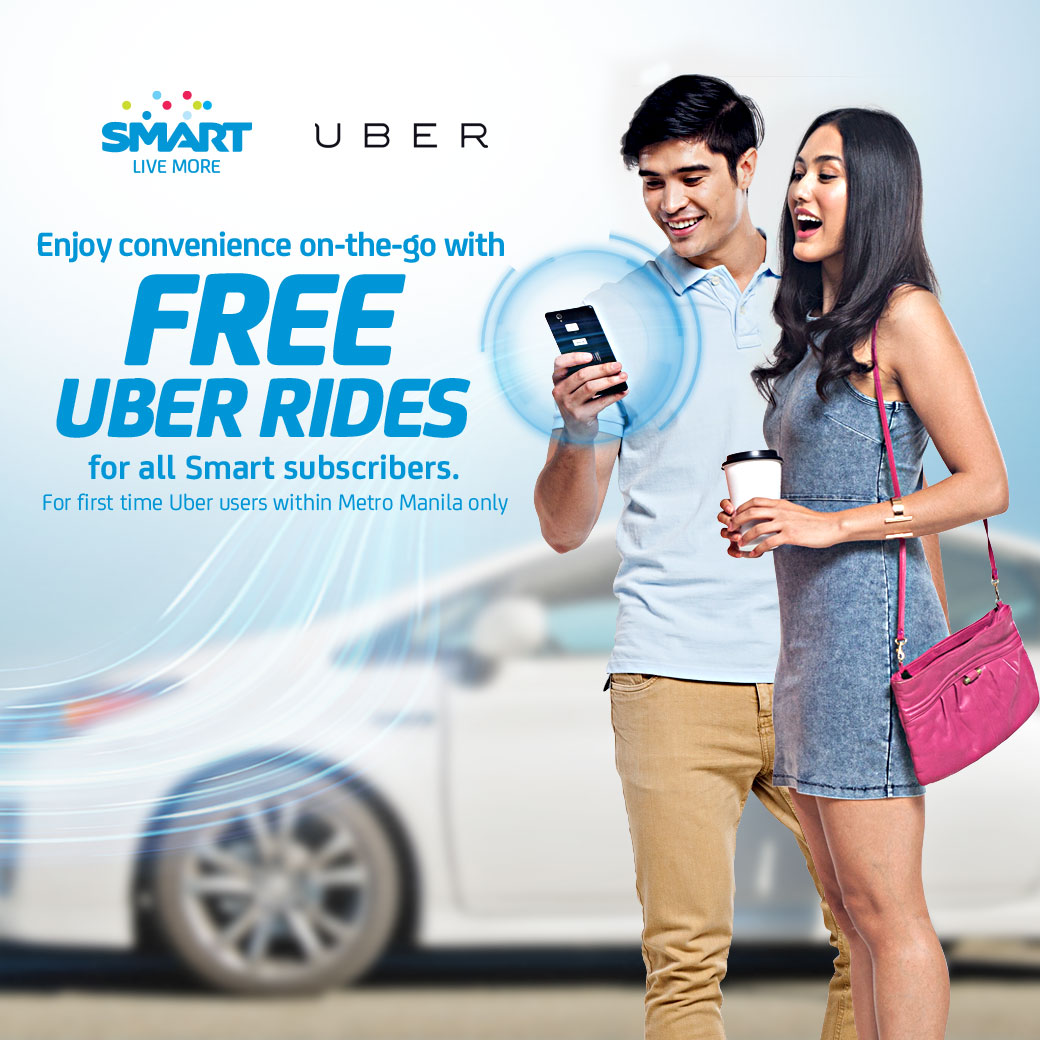 My Mom-Friday: Free Uber Rides from Smart!