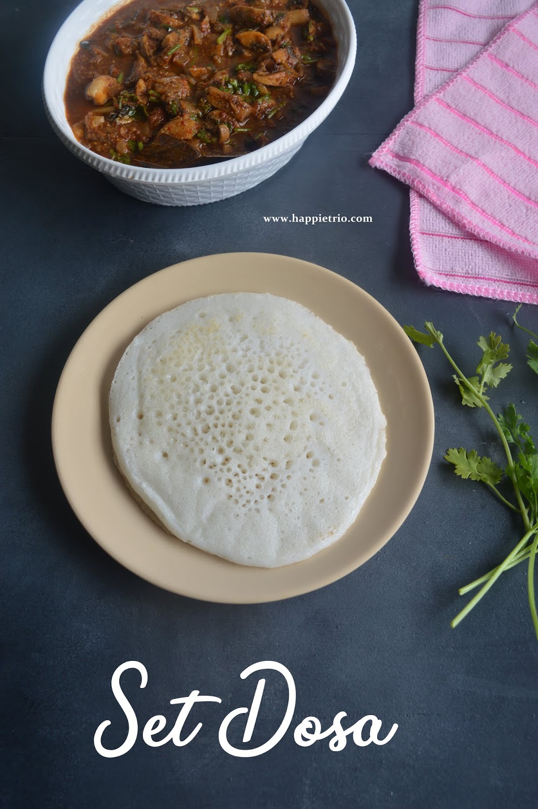 Set Dosa | Sponge Dosa | How to make Set Dosa in home ~ Cook with Sharmila