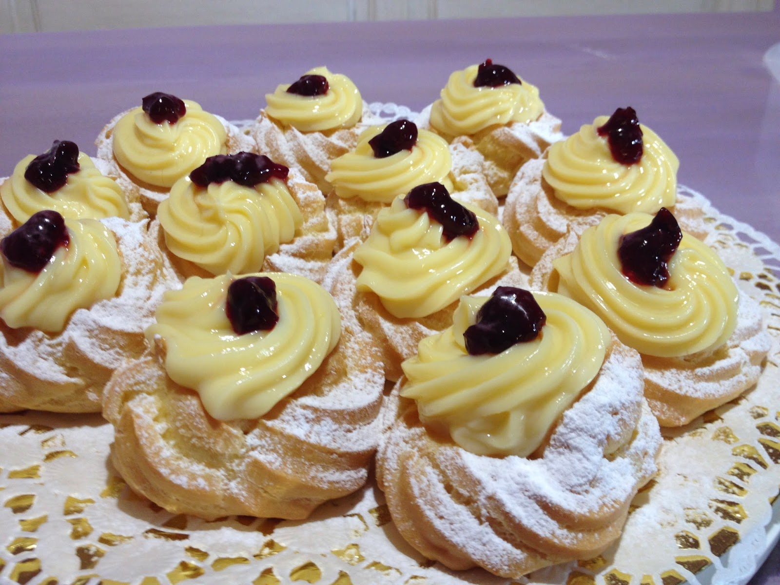 A CASA DI LORY: ZEPPOLE DI SAN GIUSEPPE AL FORNO