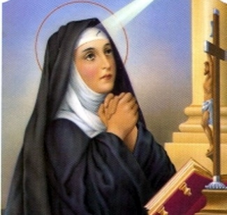 Avilai Szent Teréz imaszoba: Közbenjárást kérő ima Szent Ritához