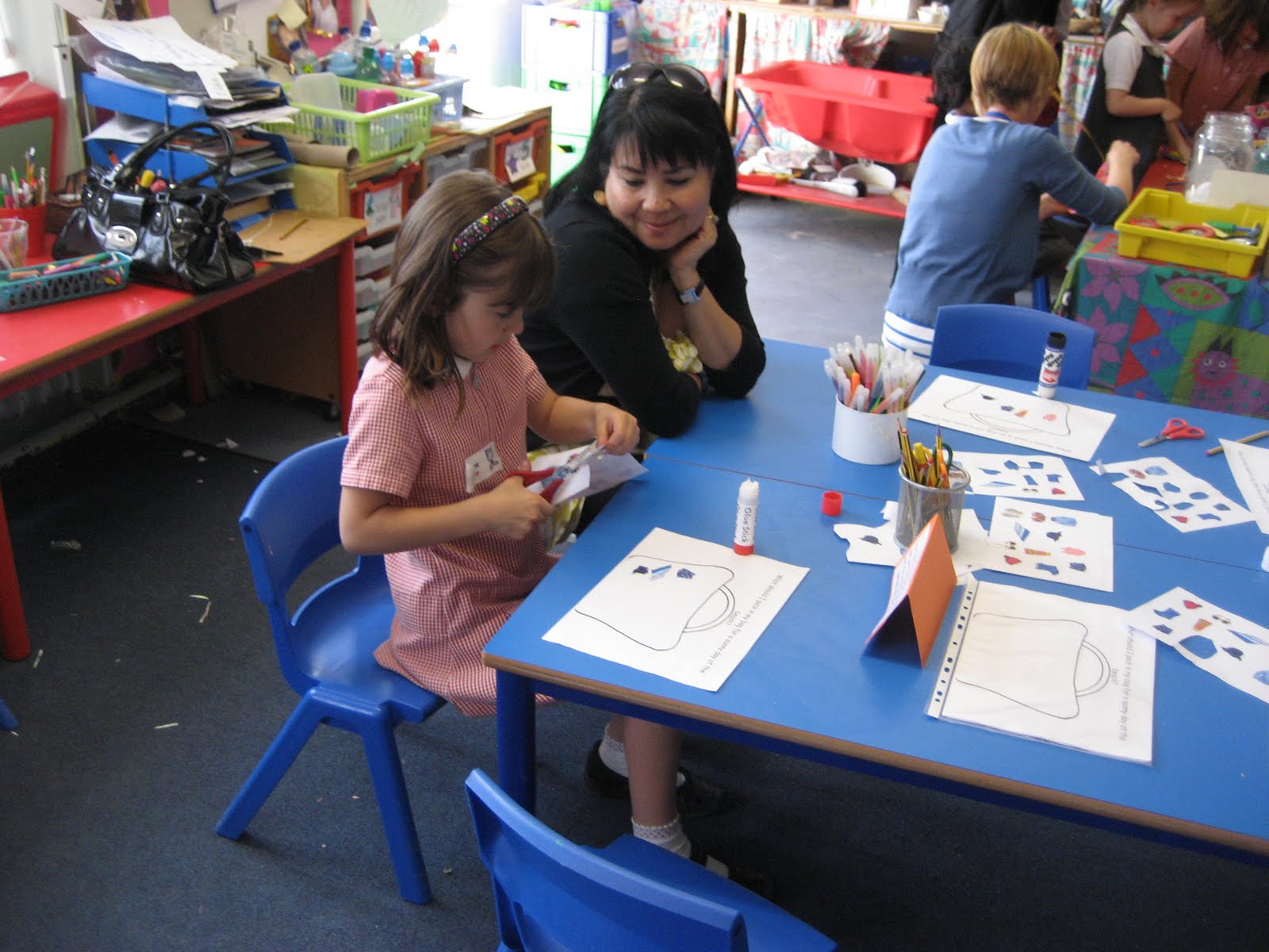 Hitcham's Blog: Reception Classes Share Afternoons