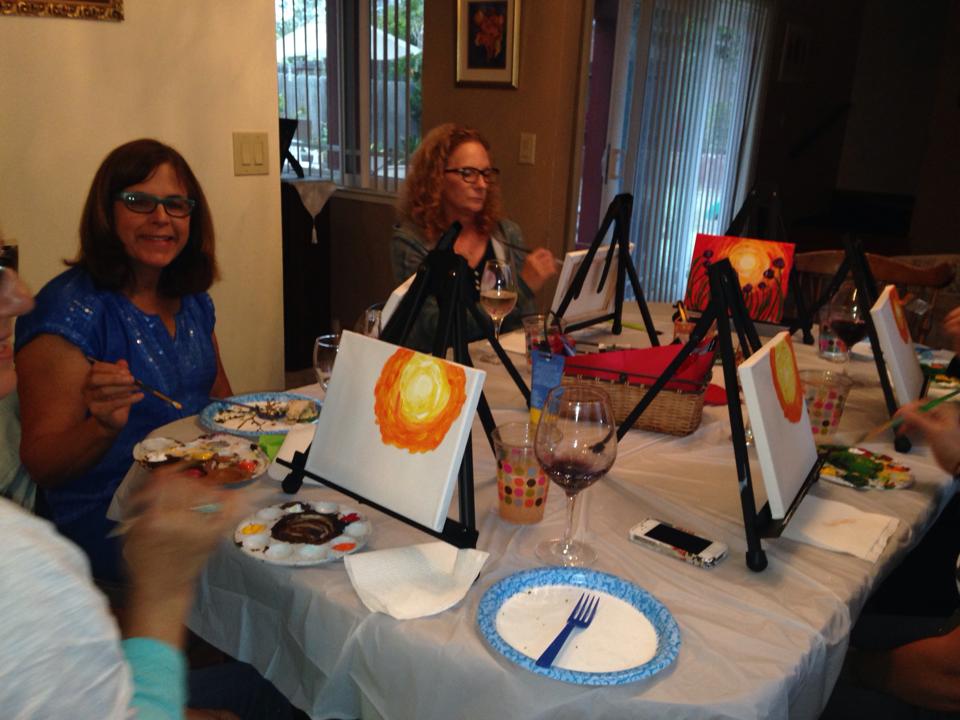 Summer Art Classes & Painting Parties : Painting Party!!!