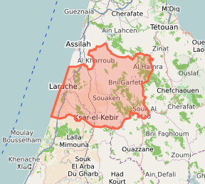 Province de Larache - Maroc Maps