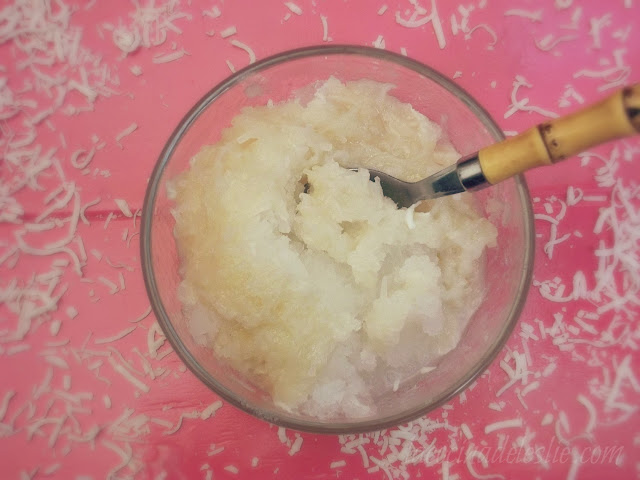 Coconut Raspado #RaspadosWeek - La Cocina de Leslie