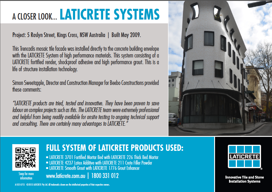 Laticrete Australia Conversations: November 2013