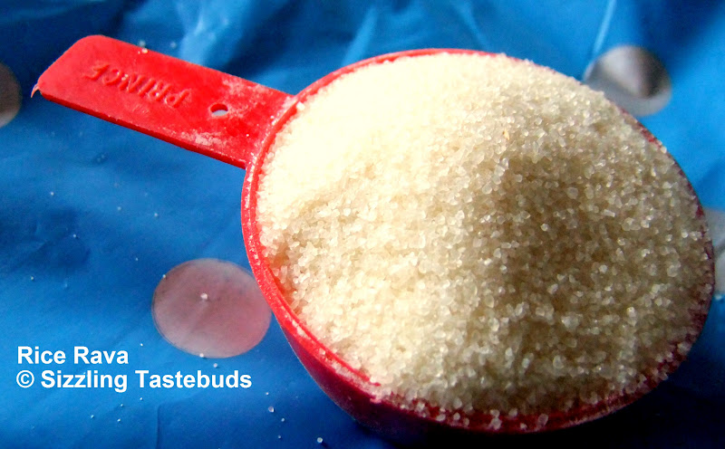 Sizzling Tastebuds: How to make Rice Rava (Cracked Raw Rice) | Basics ...