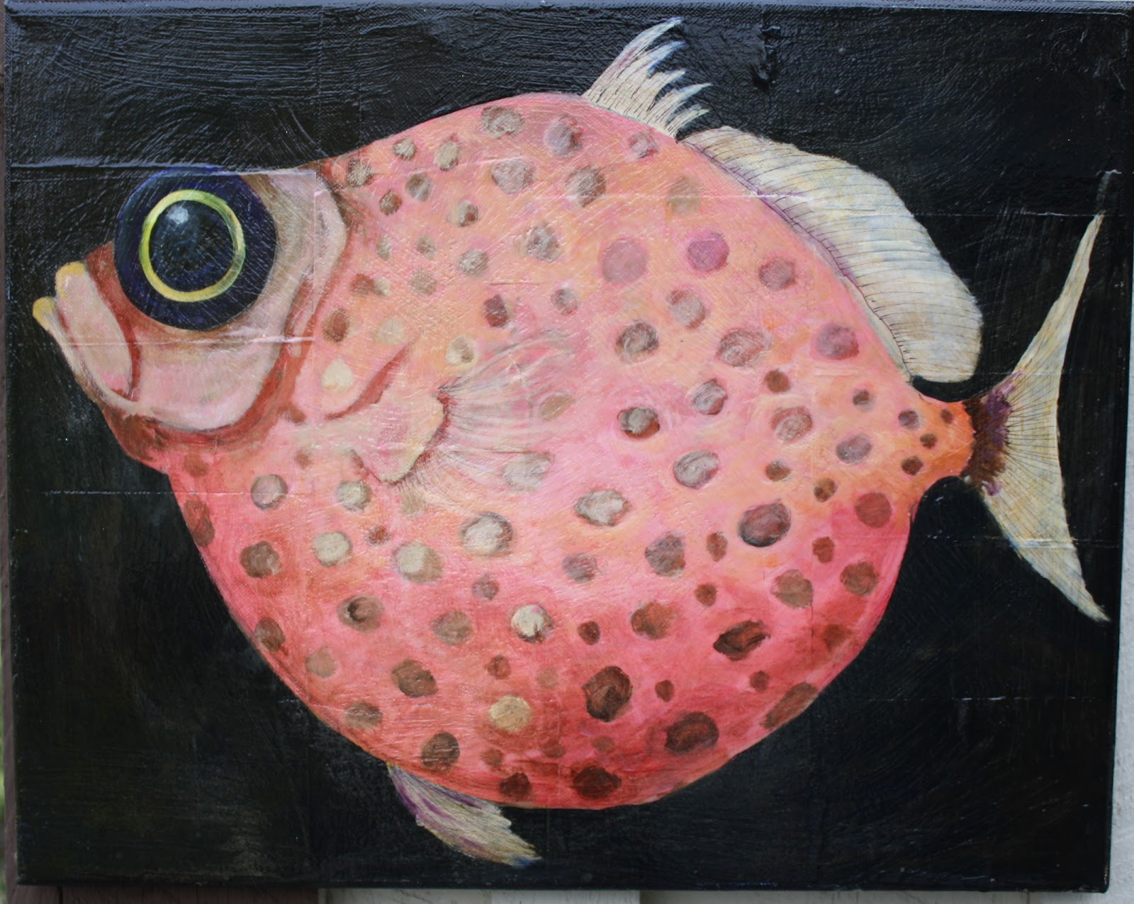 SHELLY BROUGHTON ART: Cool Fish