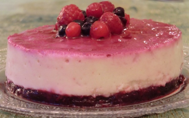 Bavarois extra light au citron et aux fruits rouges sans gluten ni ...