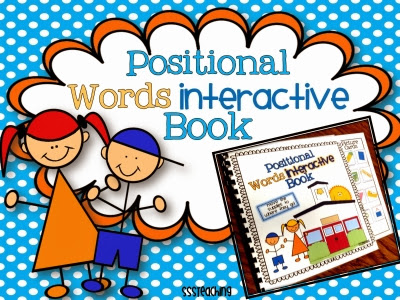 Positional Words Interactive Book! - SSSTeaching