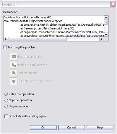 Software Testing & QTP: RFT Script Assure Recognition Algorithm