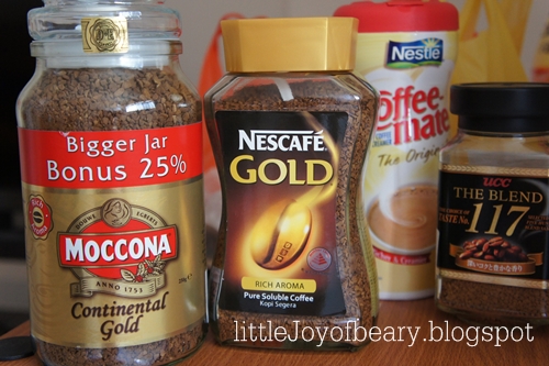 little Joy: The Real Gold - Moccona or Nescafe?