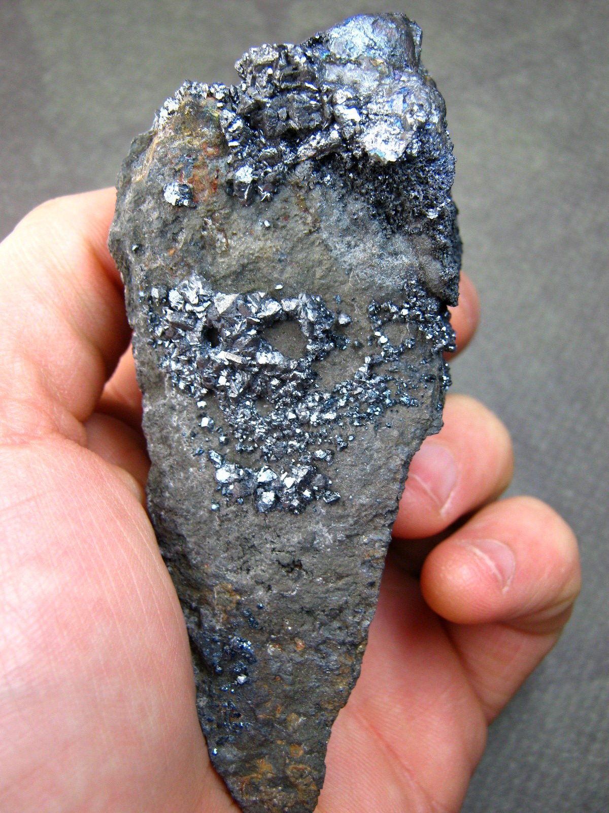 Colección de Minerales de Mmarte: Calcosina, Mina Las Cruces, Gerena ...