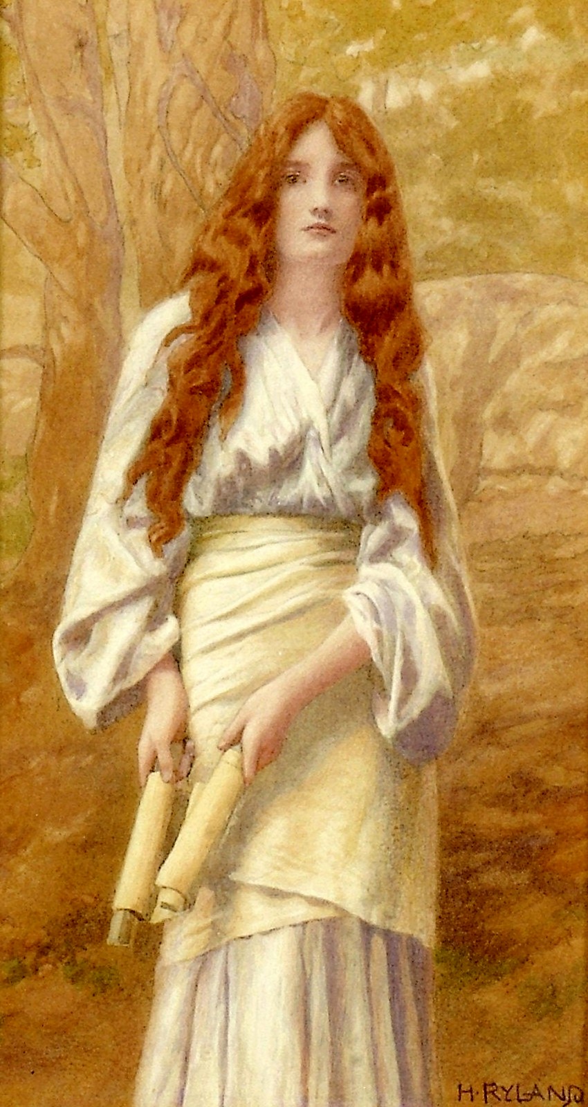Henry Ryland | Neo-Classical / Pre-Raphaelite painter | Tutt'Art ...