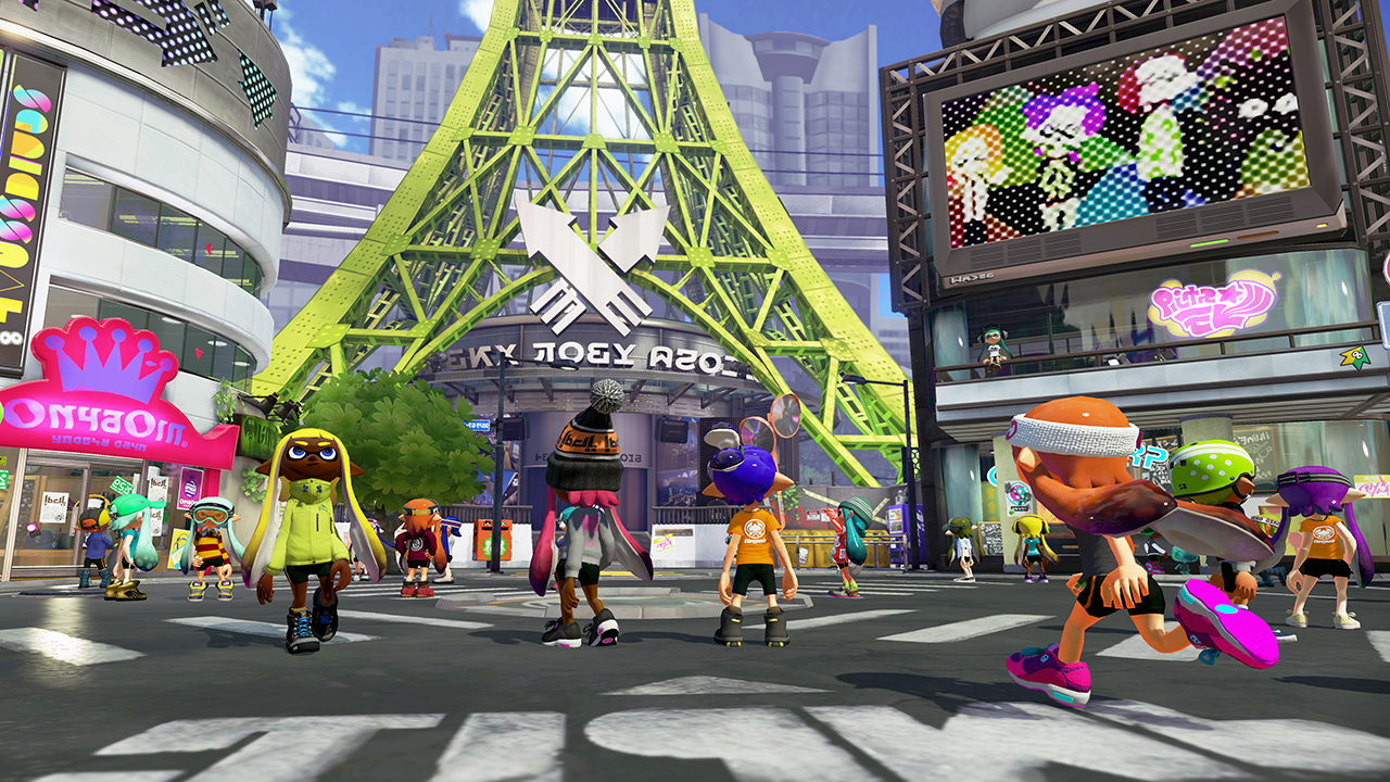 Splatoon FR: Présentation: La ville de Chromapolis