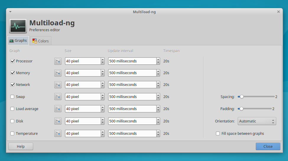 Multiload-ng 1.2.0 Released With Color Schemes Support, More ~ Web Upd8 ...