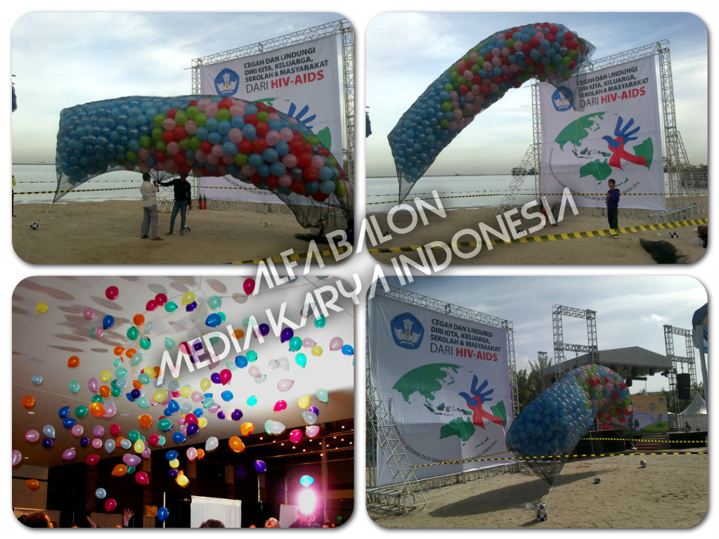 JASA TIUP BALON DROP JABODETABEK MURAH BERKUALITAS | Alfa balon