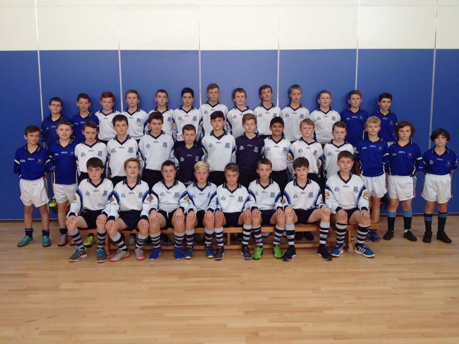 Scoil Niocláis Primary School: Allianz Sciath na Scol Football Final Teams