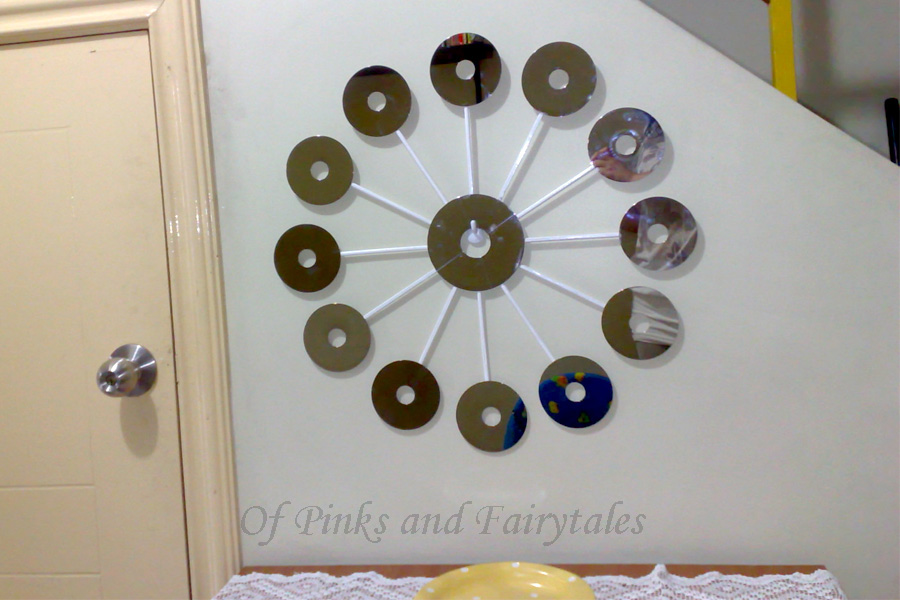 Of Pinks and Fairy Tales: Sunburst Disc Mirror
