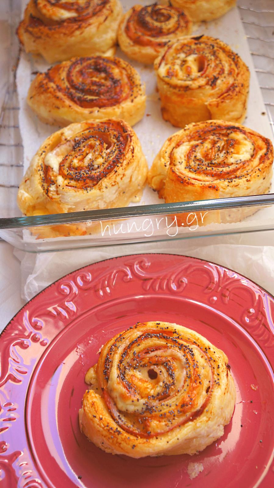 Kitchen Stories: Ham & Cheese Stuffed Puff Pastry