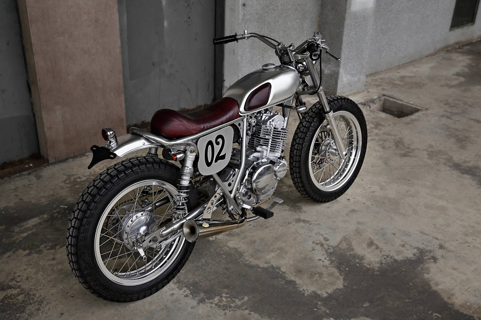 SUZUKI GRASS TRACKER 250 - RocketGarage - Cafe Racer Magazine
