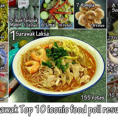 Sarawak Malaysia Borneo: Sarawak Top 10 Iconic Food