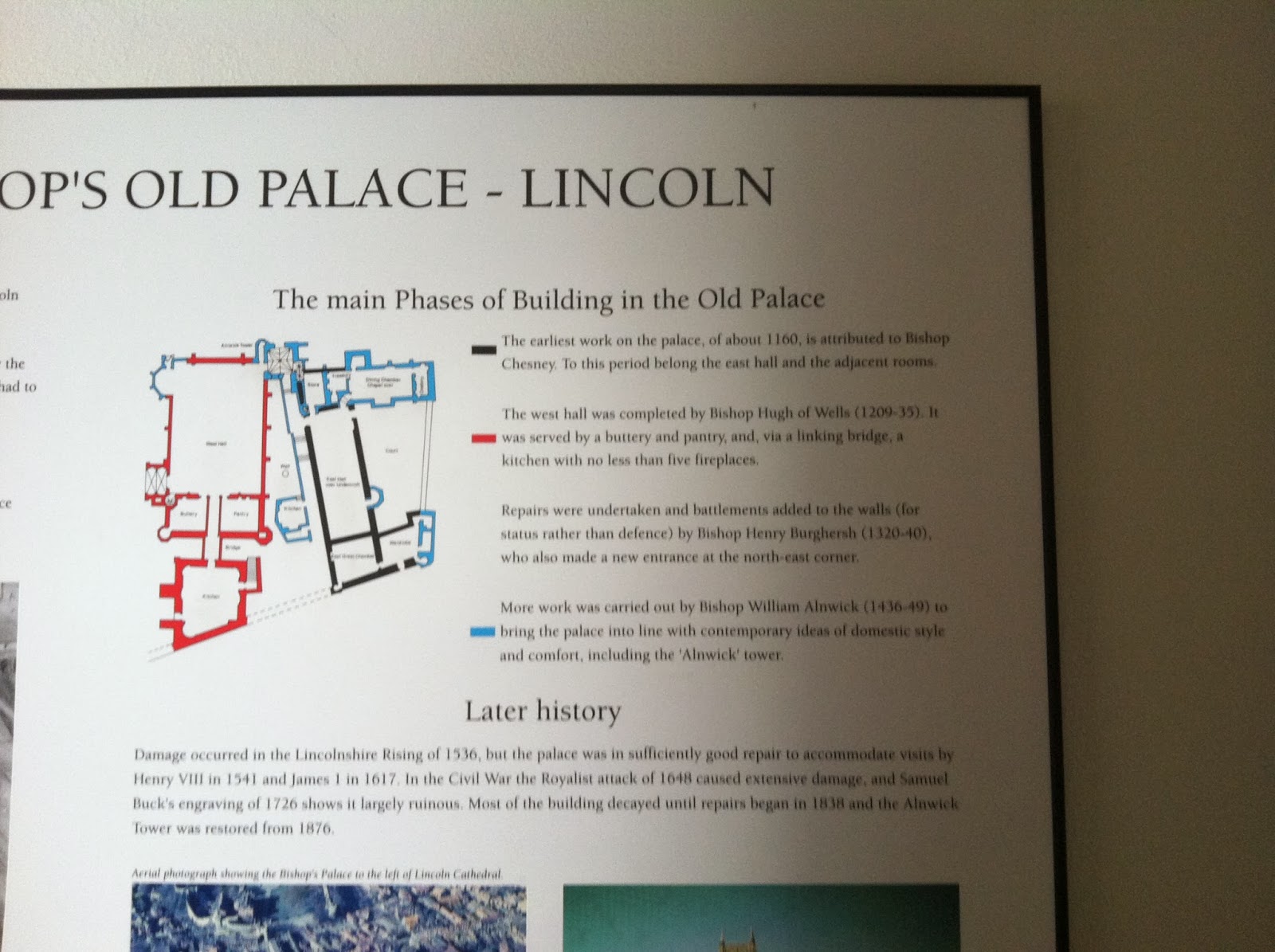Our Footsteps in Leeds: LINCOLN MEDIEVAL BISHOP'S PALACE