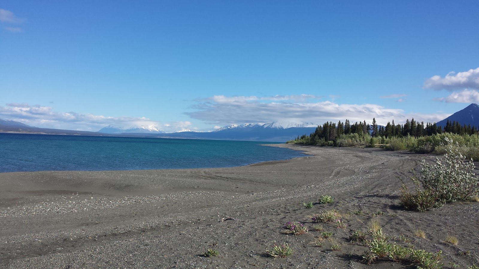 Kelly Time: Through the Yukon: Kluane Lake and Kluane National Park