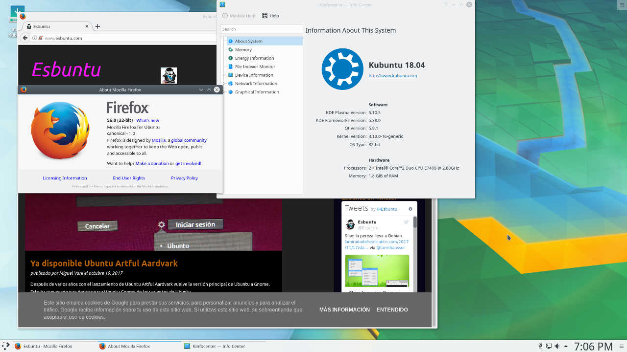 Esbuntu: Primeras isos de Ubuntu 18.04 Bionic Beaver