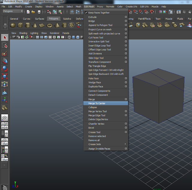 ROBIN SILCOCK: Maya Modelling Tool Explanation 2