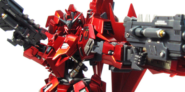 Eday's HGUC 1/144 Zeta Gundam Red Snake Custom Build