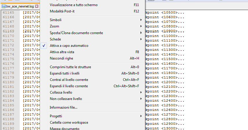 Comando tail su Windows