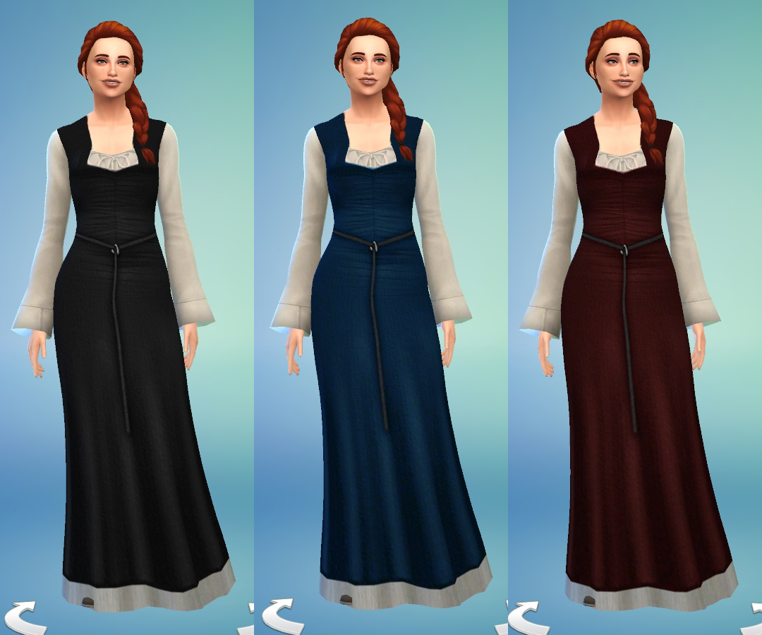 TS4: Celtic Dress Number 2 | History Lover's Sims Blog
