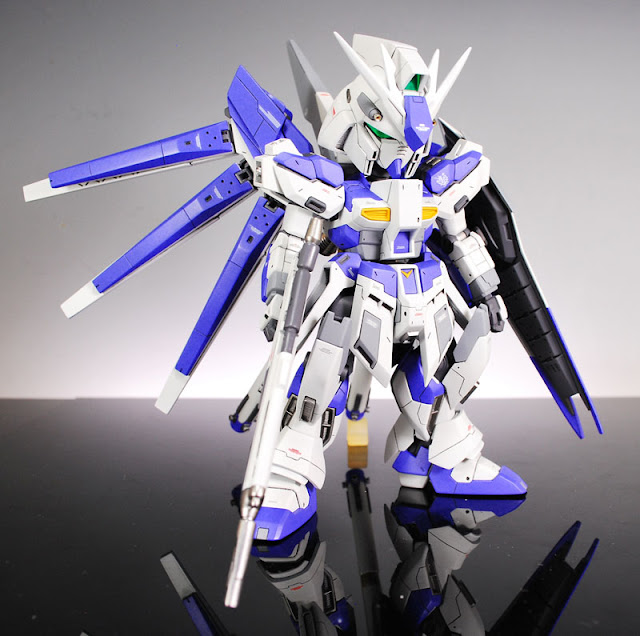 GUNDAM GUY: SD RX-93-V2 Hi-V Gundam - Custom Build
