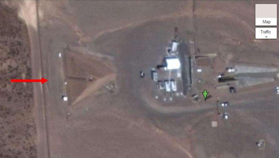 Mystery Pyramid Built At Area 51 - July 30, 2013