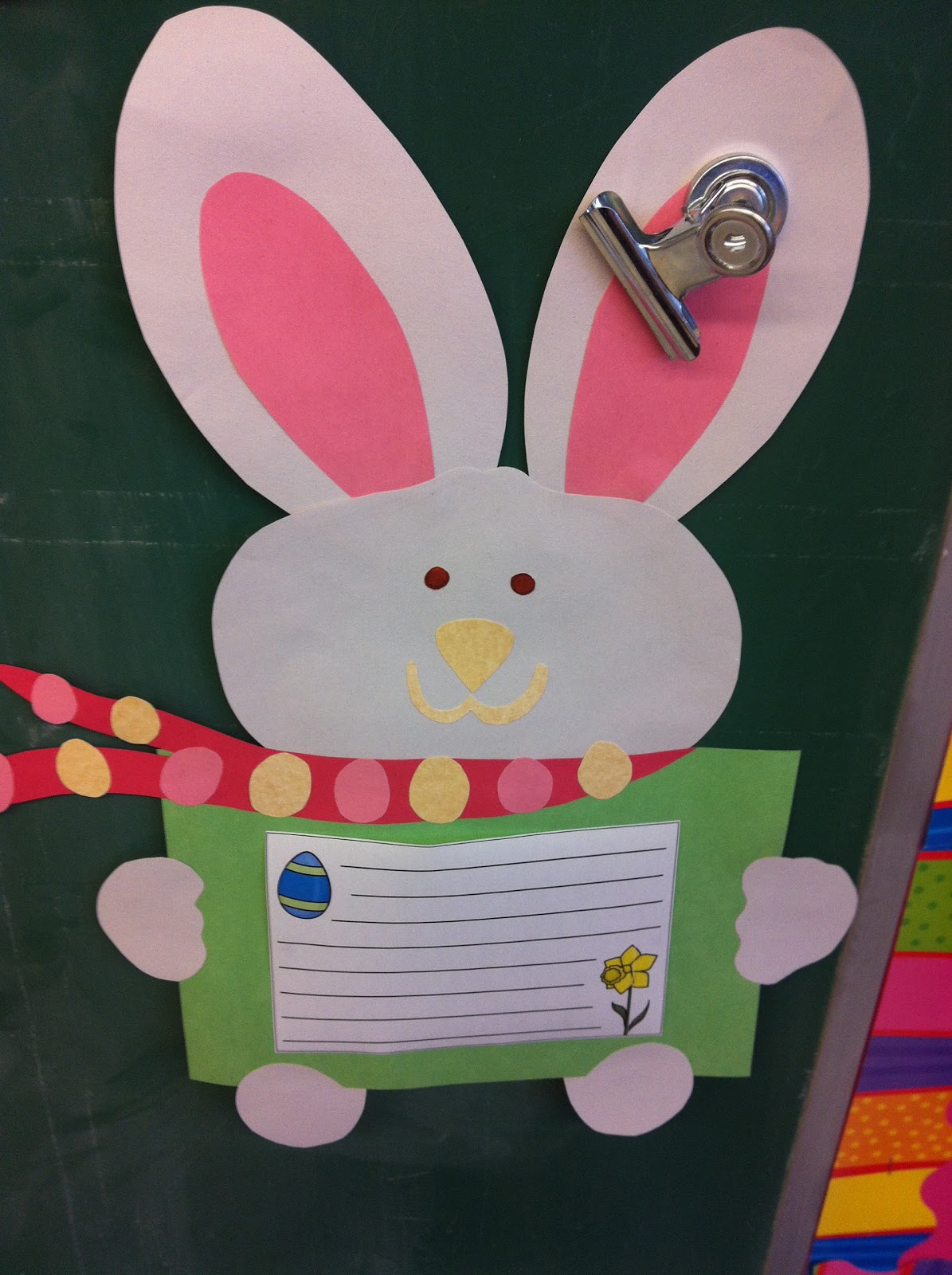 Easter Bunny Writing - Today in Second Grade