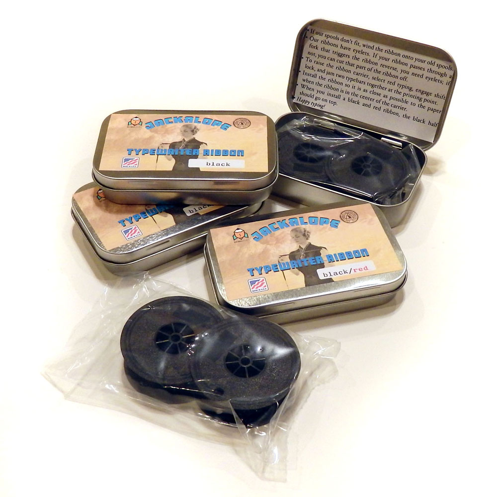Making a ribbon tin/ /THE TYPEWRITER REVOLUTION