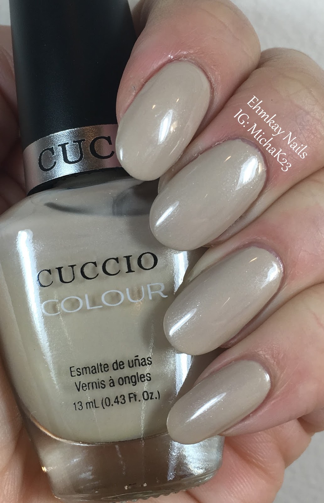 ehmkay nails: Cuccio Colours Nudetrals Collection: Swatches and Review