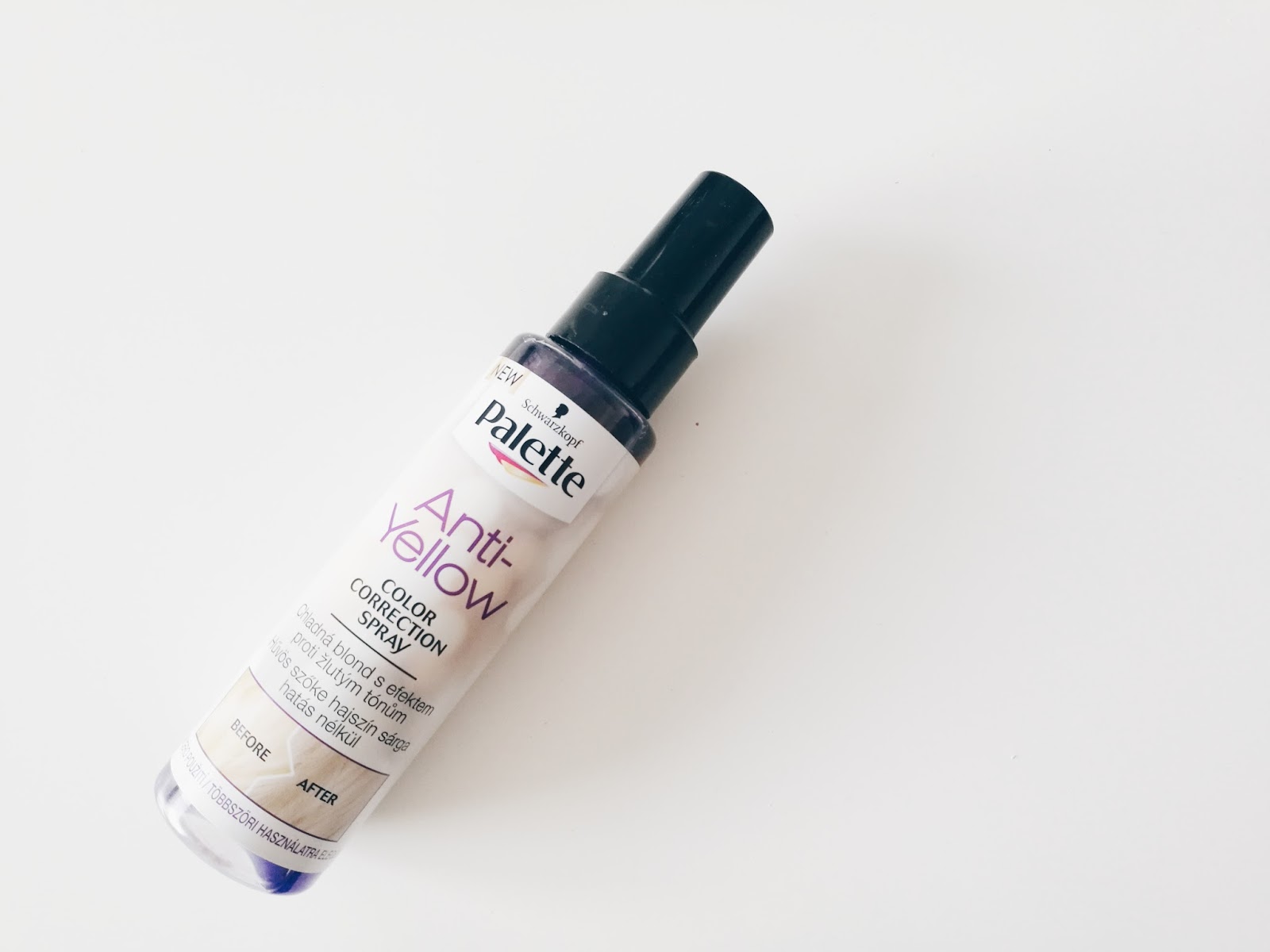 Schwarzkopf Palette: Anti-yellow Color Correction Spray | The Annette Vogue