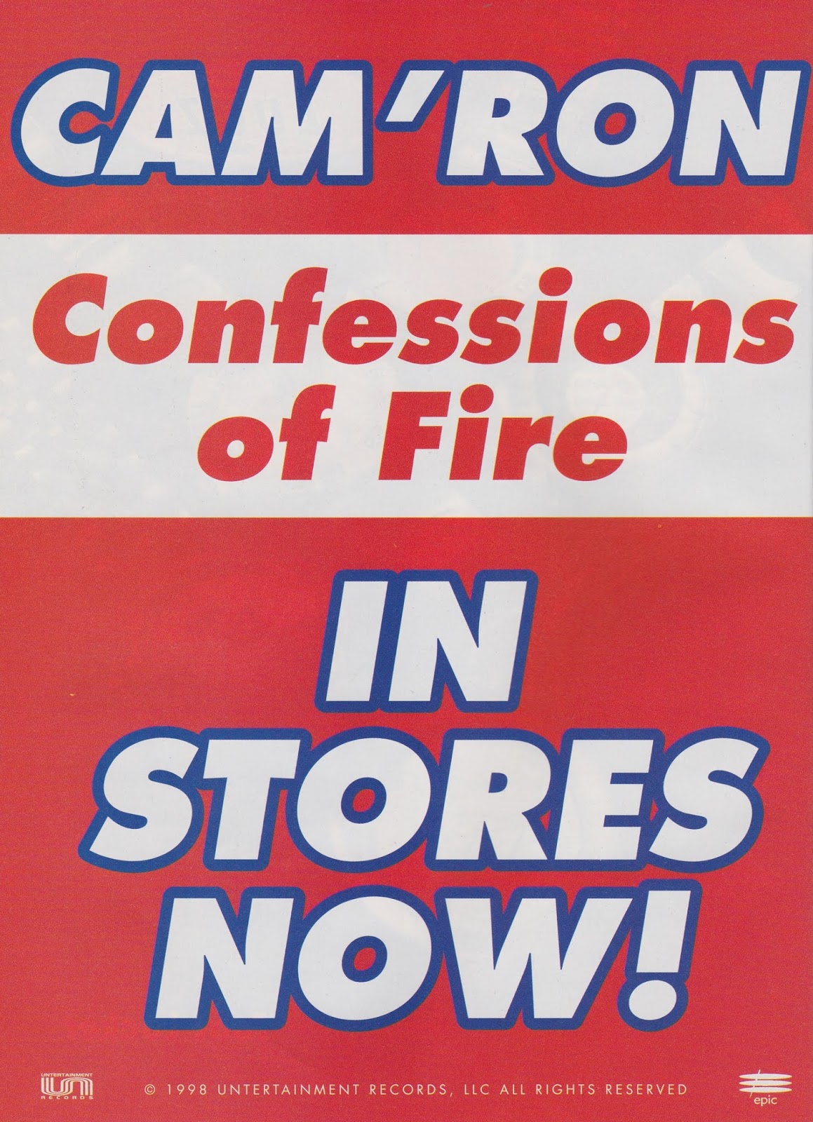 Hip-Hop Nostalgia: Cam'ron "Confessions Of Fire" (Vibe, 9/98)