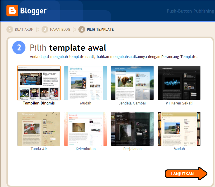 7 Langkah Cara Membuat Blog Gratis dalam 7 Menit - HAYARDIN