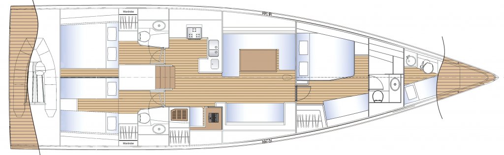 Interesting Sailboats: HANSE 548, THE HANSE THAT WANTED TO BE A SOLARIS ...