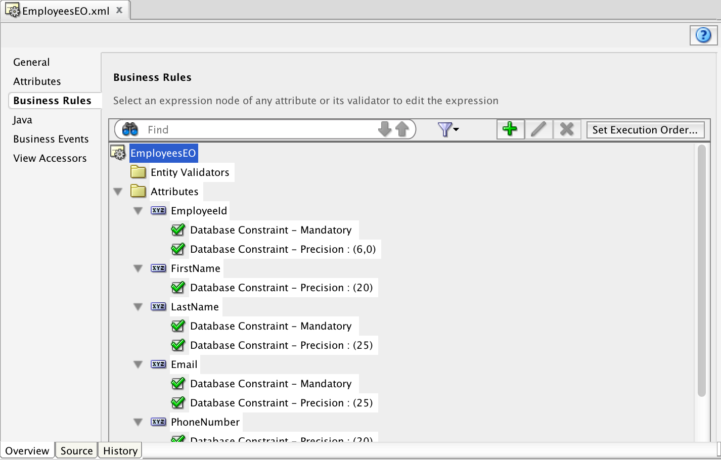 Antonis Antoniou's Blog: Using ADF BC Declarative Built-in Rules (Part 2 of 10): Unique Key ...