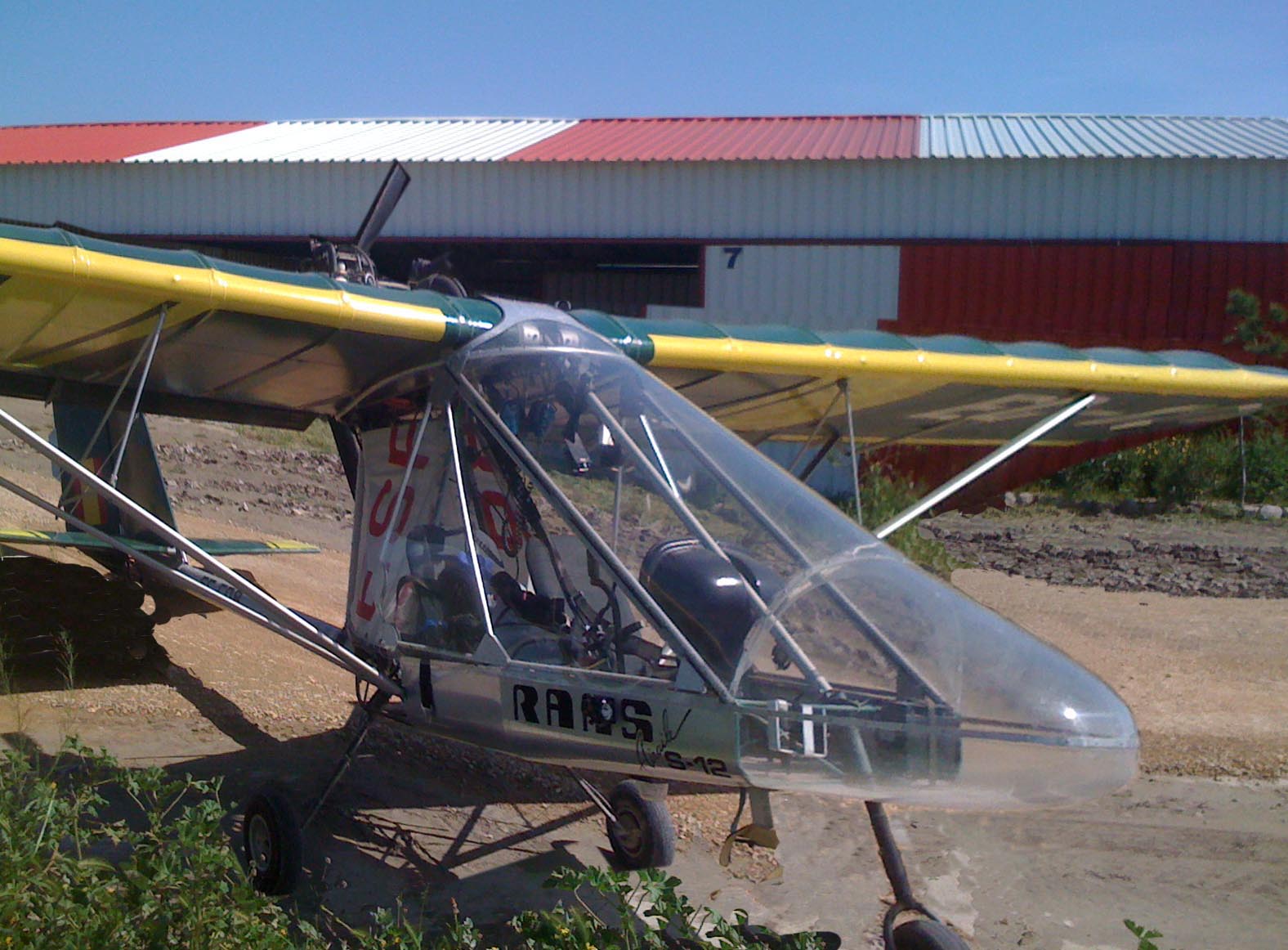Flying in Spain: My Rans s12
