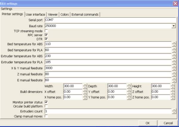 How to setup Pronterface (Printrun) for 3D printing | DzQ39 | | DZQ39