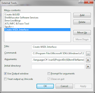 Visual Studio Programmers Knowledge Base: Contract First Web Services