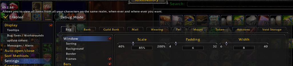 Miss TBag by Shefki? Try ArkInventory